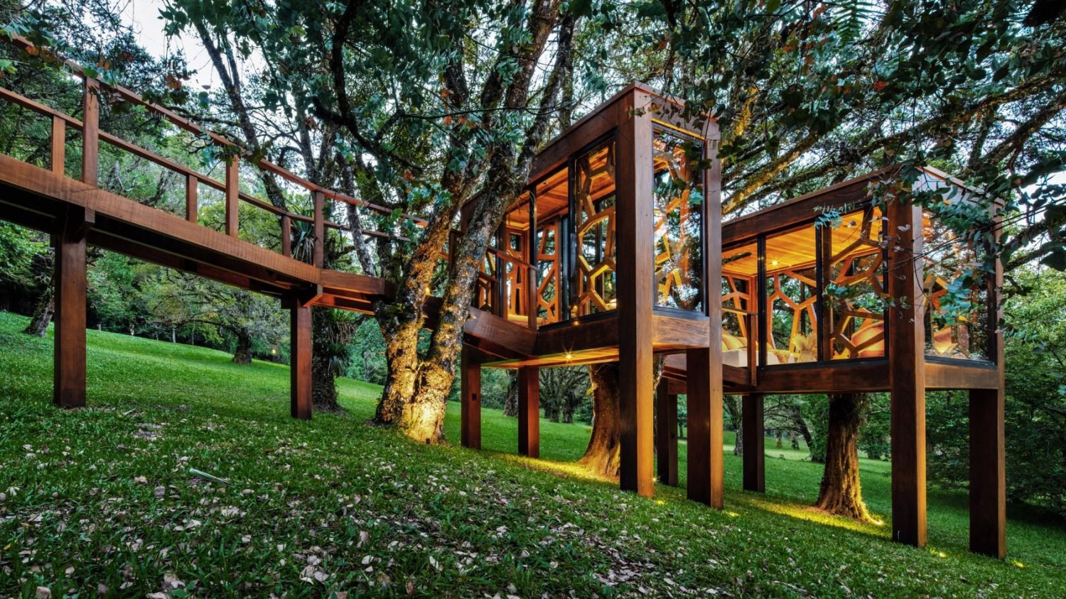 Studio MEMM's Elegant Geometric Treehouse in Brazil | Moss and Fog