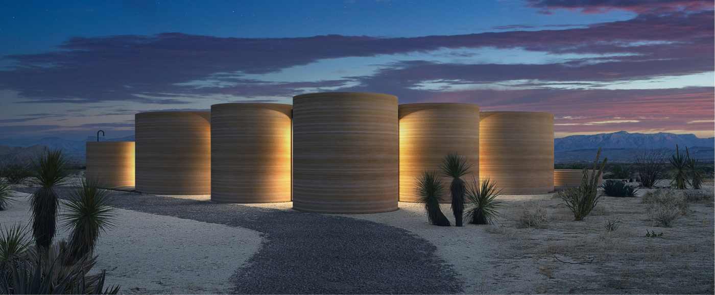 El Cosmico, the World's First 3D Printed Hotel | Moss and Fog