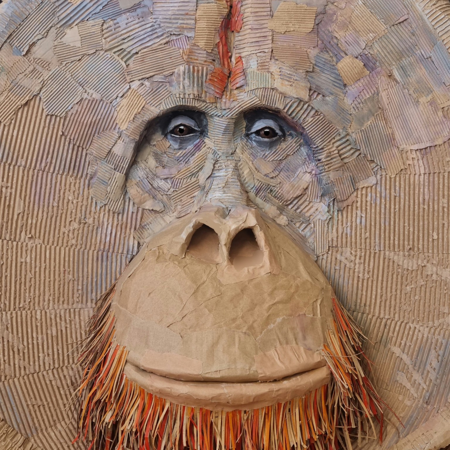 Incredibly Lifelike Cardboard Animal Sculptures by Josh Gluckstein ...
