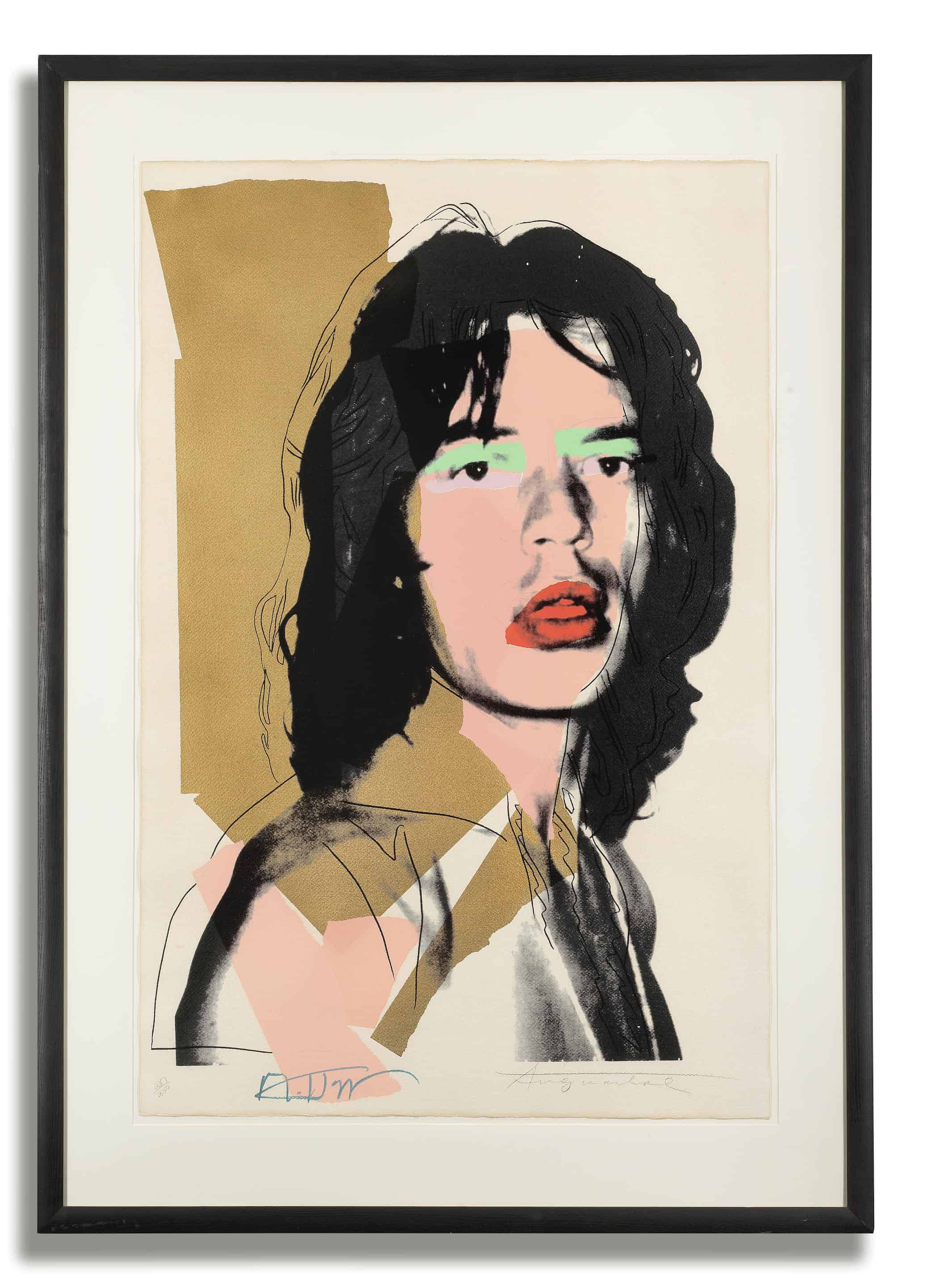 Andy Warhol’s Mick Jagger Portrait Up for Auction » Moss and Fog