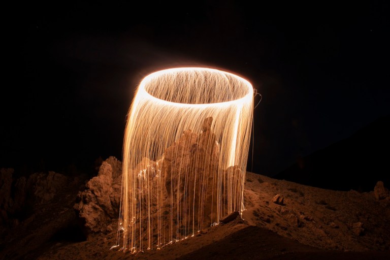 Fireworks and Drones Combine to Create Amazing Long Exposure Images ...