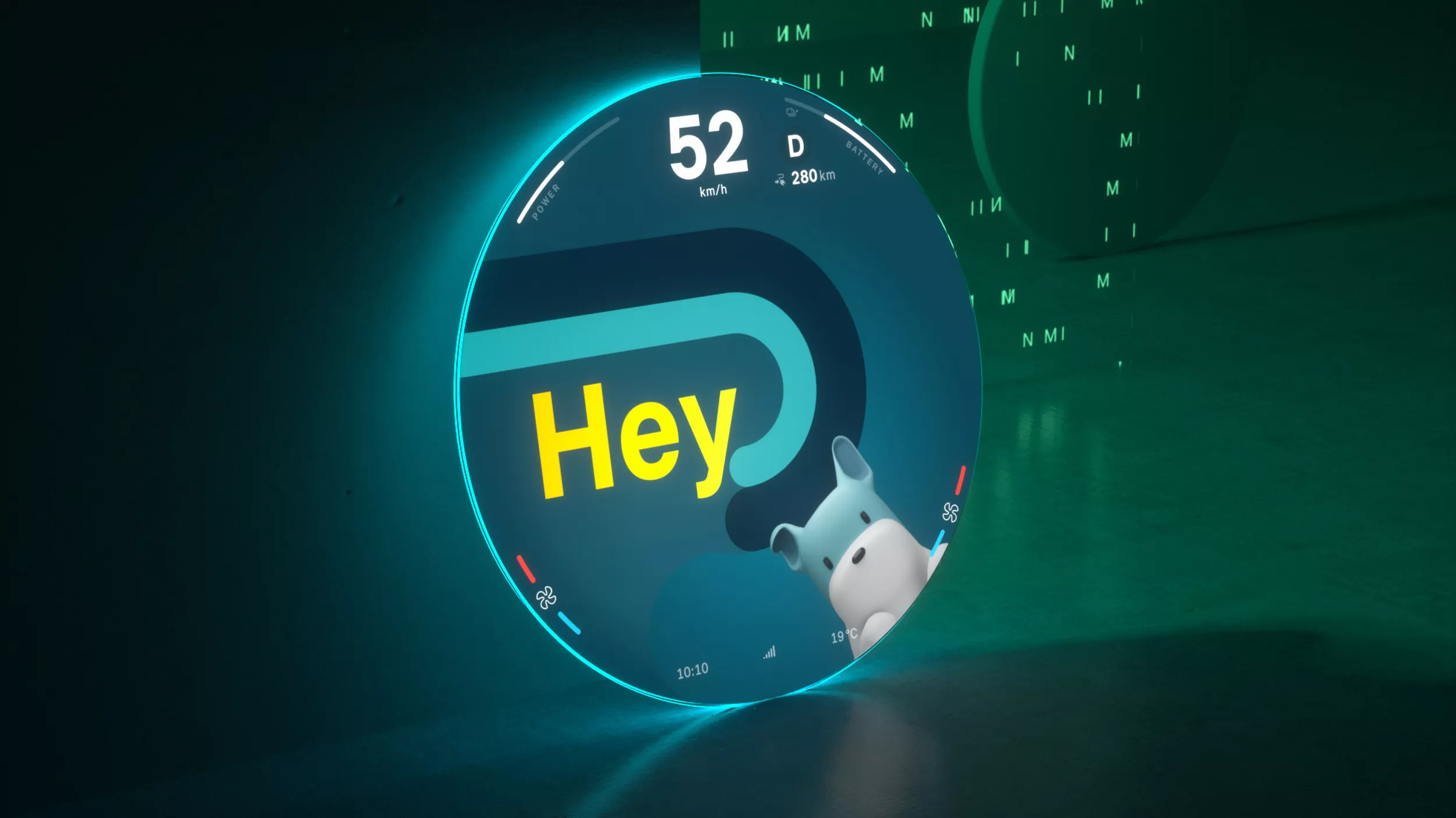 Mini Cooper Shows Off Their High Tech New Circular OLED Display » Moss ...