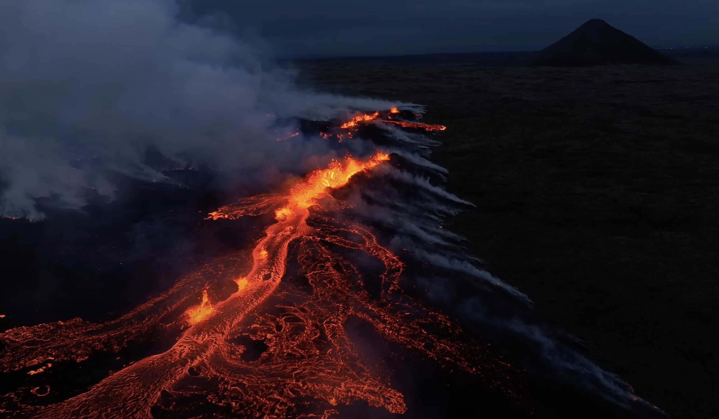 Drone Footage Captures the Power and Beauty of Iceland’s Most Recent ...