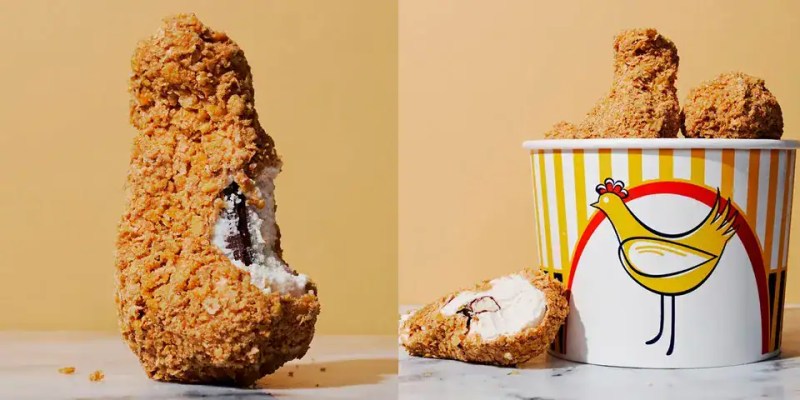 This Fried Chicken is Actually Ice Cream in Disguise | Moss and Fog