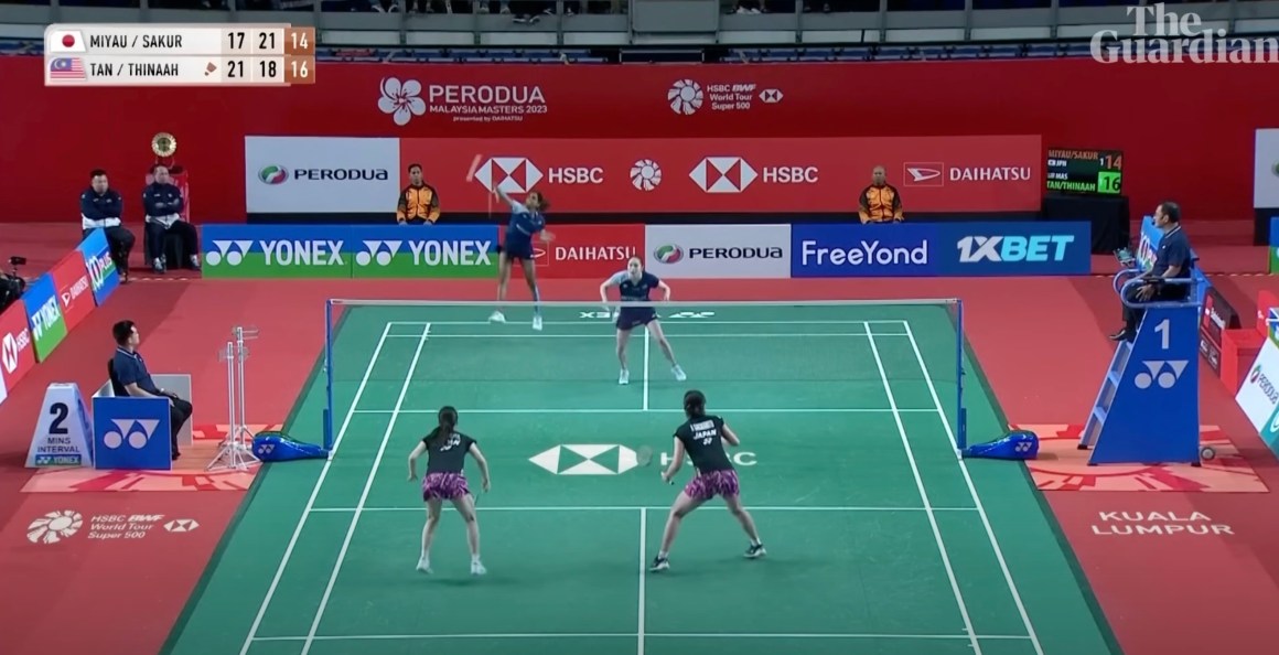 Watch This Incredible 211-Shot Badminton Rally | Moss and Fog