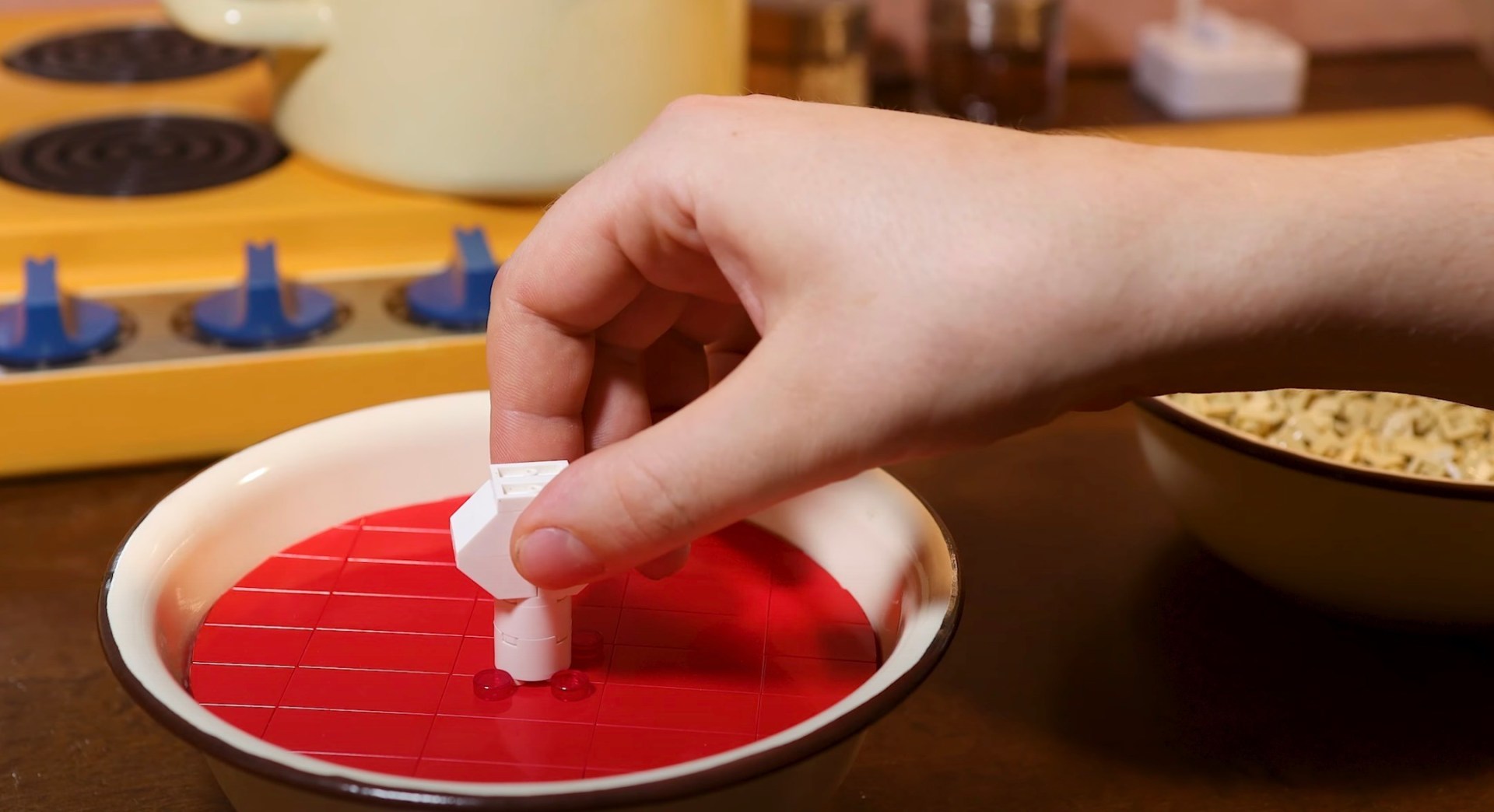 Watch This Impressive and Tasty LEGO Fried Chicken Recipe » Moss and Fog