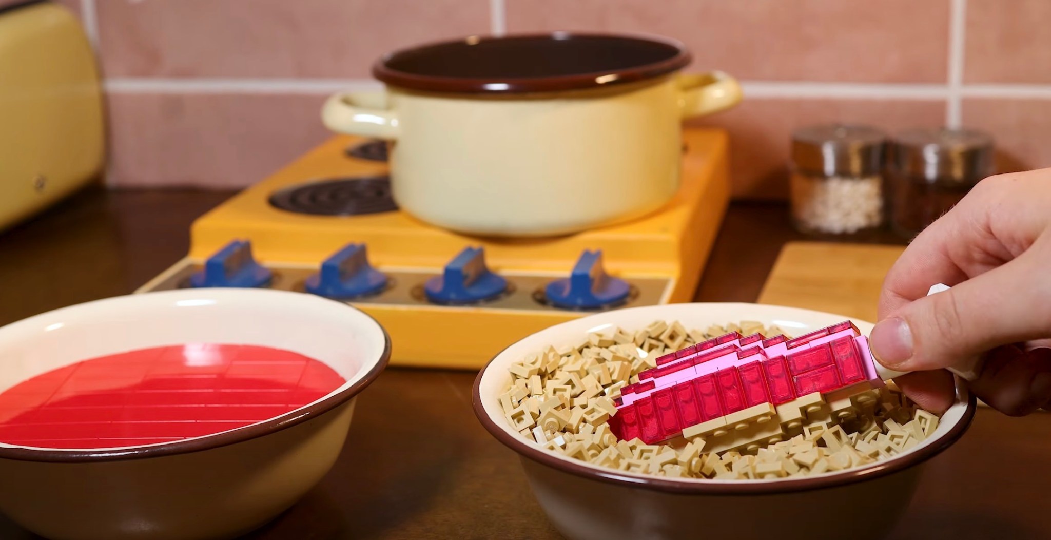 Watch This Impressive and Tasty LEGO Fried Chicken Recipe » Moss and Fog