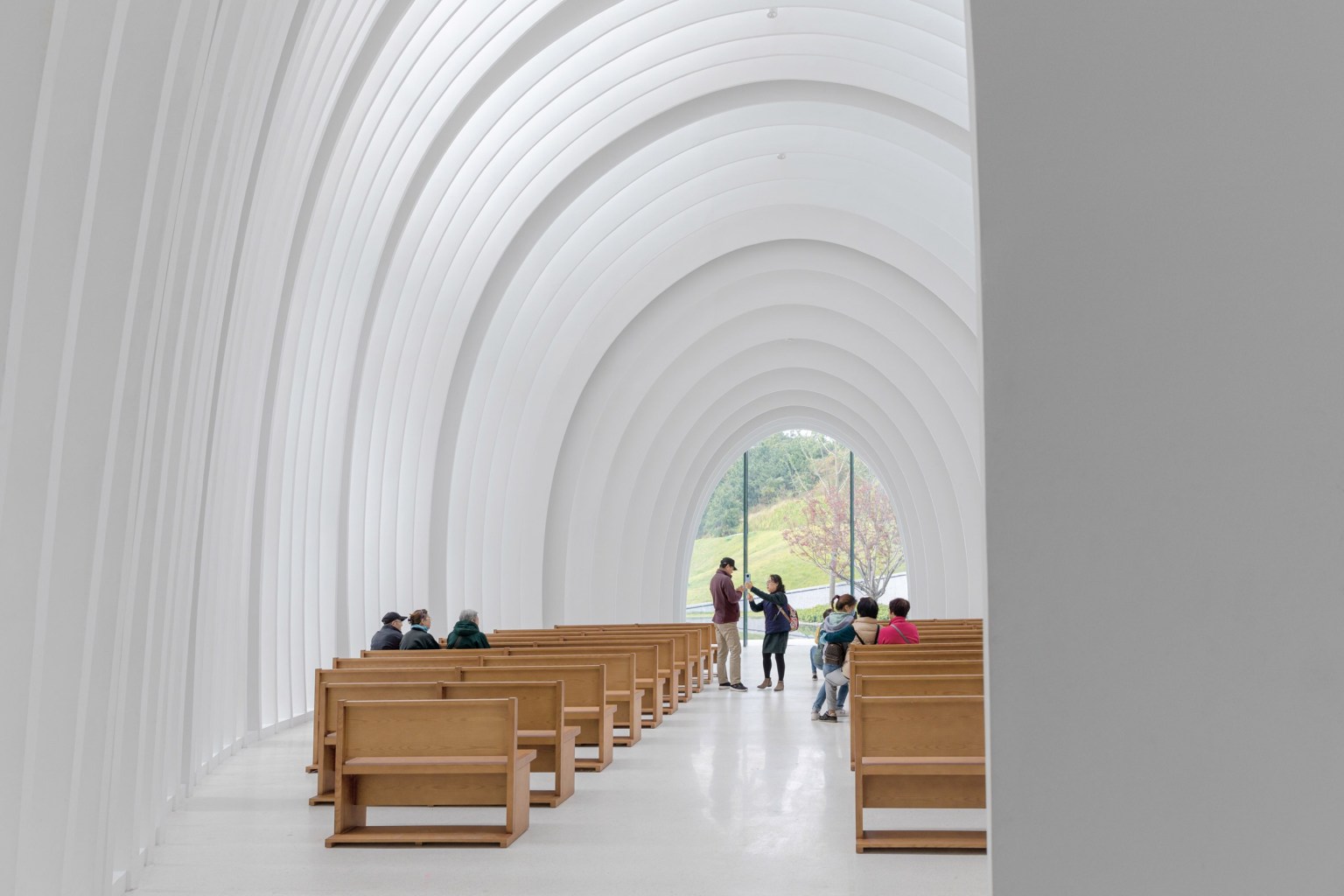 This Modern Church Looks Like It’s Made of Layered Paper » Moss and Fog