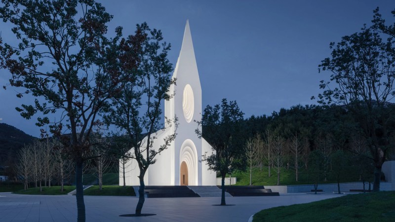 This Modern Church Looks Like It's Made of Layered Paper | Moss and Fog