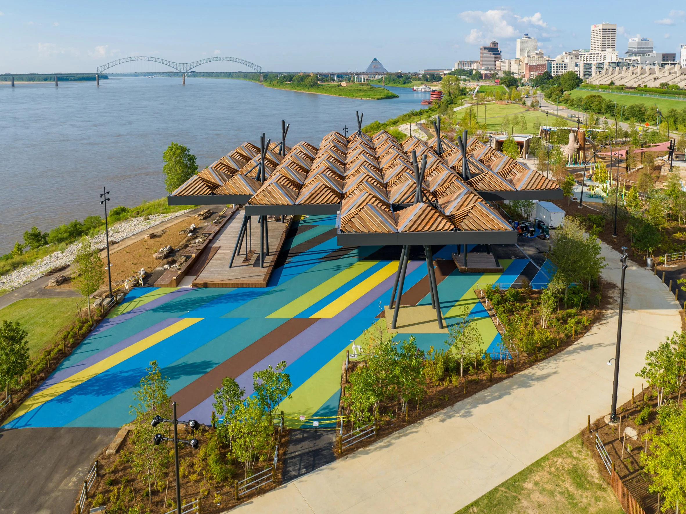 Memphis Waterfront Park Features Inclusive Design, and Charming Layout ...