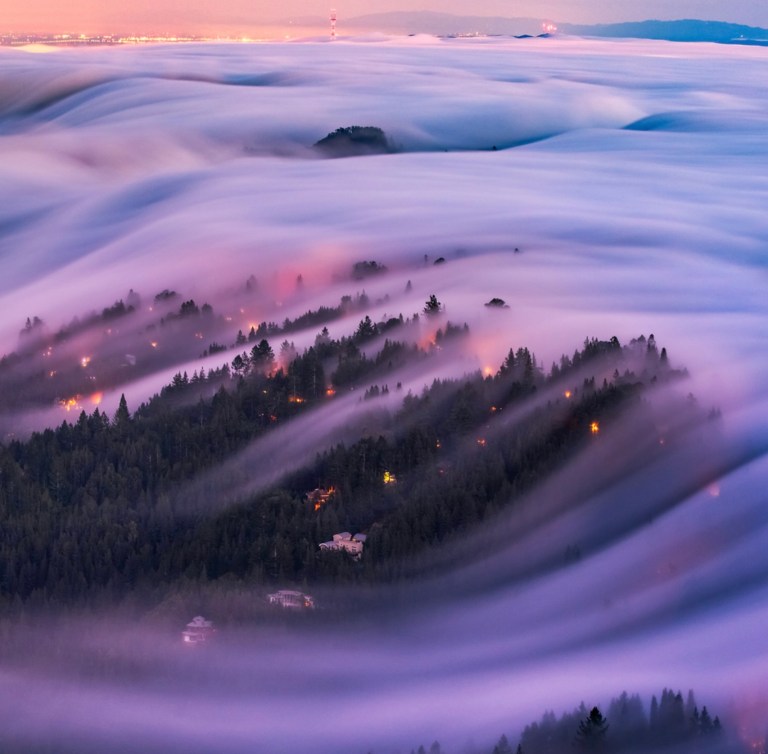 Stunning Fog Waves Rolling Over Landscapes – Moss and Fog