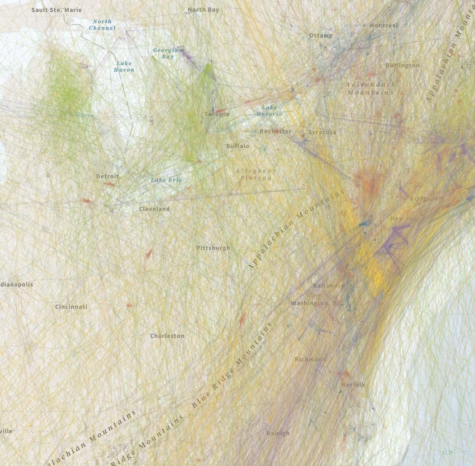 Visualize Bird Migration With Audubon’s Amazing Interactive Site » Moss ...