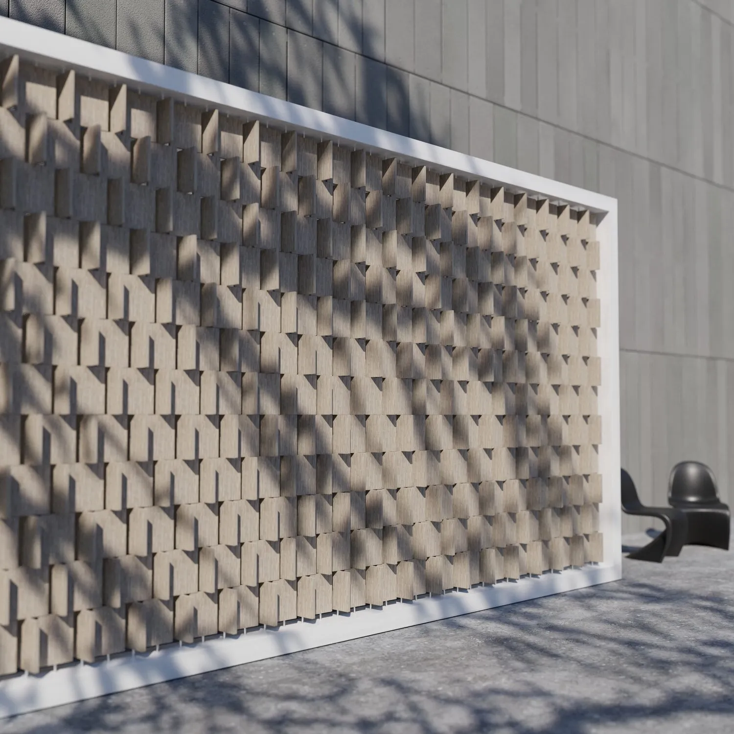 This Wind Energy Wall Brings Clean Power Home in Style – Moss and Fog