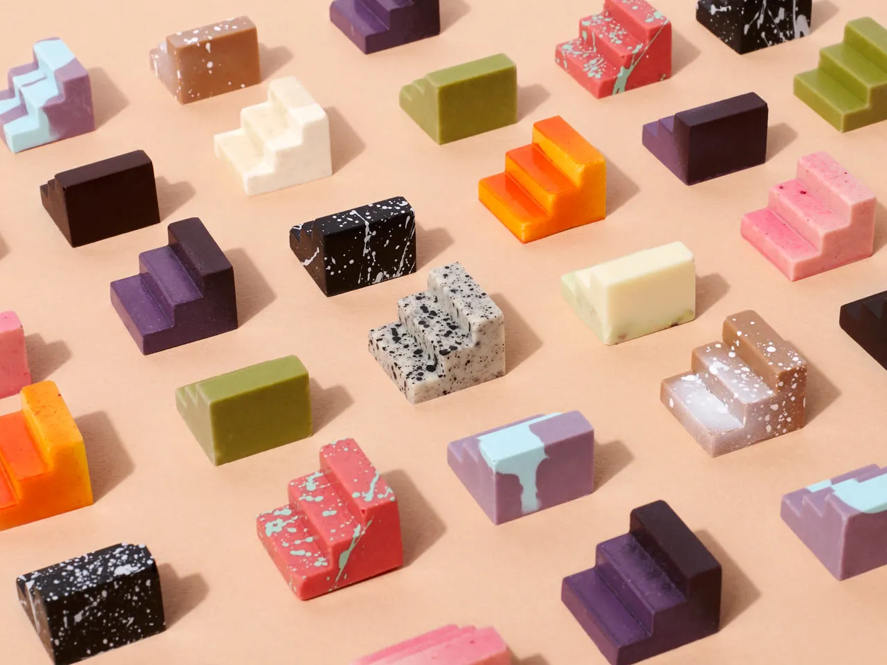 Modern, Modular Chocolates by Universal Favourite - Moss and Fog