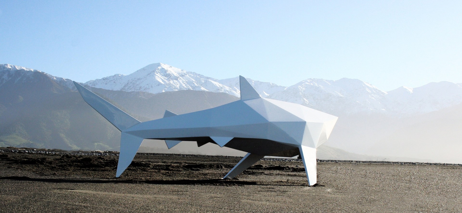 Ben Foster's Minimalist, Angular Animal Sculptures | Moss and Fog