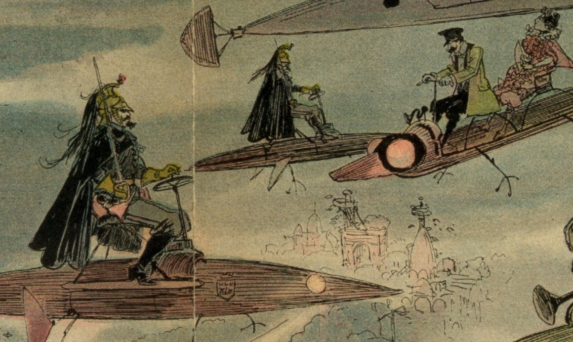 Albert Robida, The Visionary Illustrator Who Sketched the Future in the ...