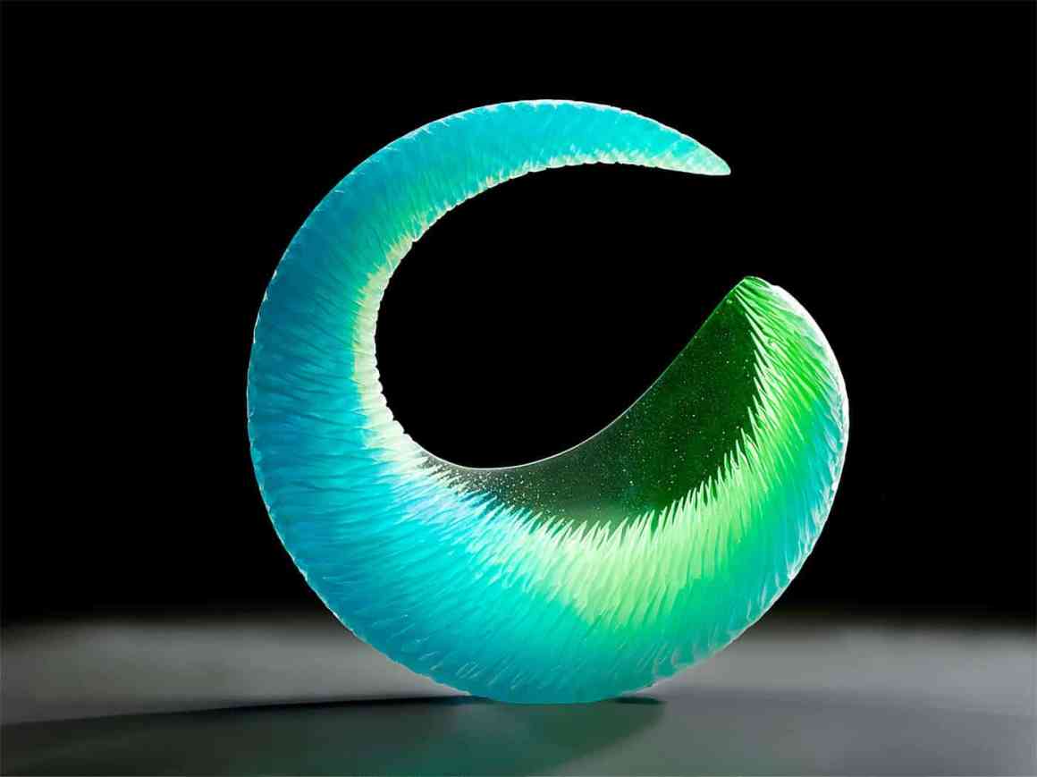 Stunning and Textural Glass Sculptures by Alex Gabriel Bernstein | Moss ...