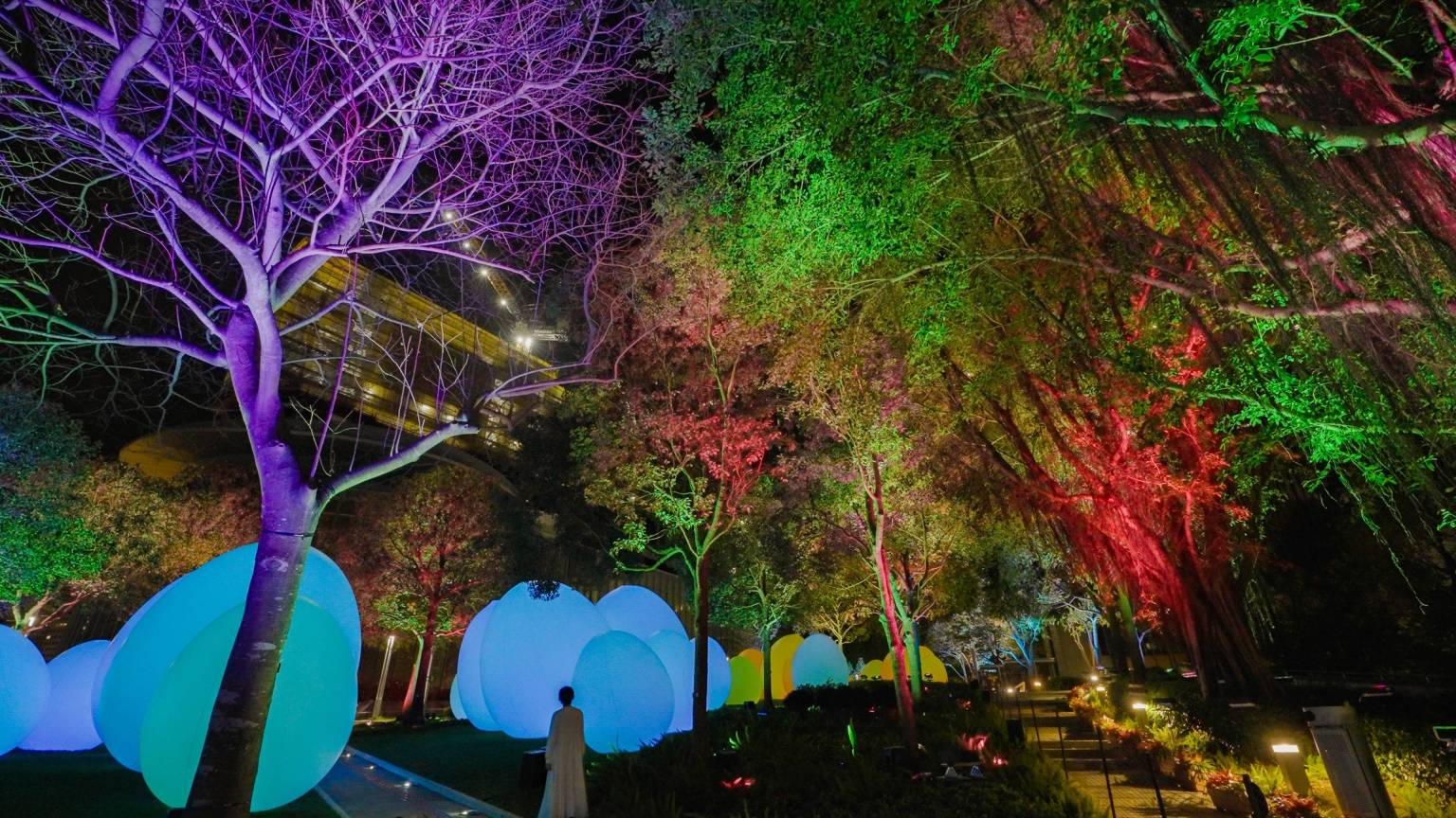teamLab’s Interactive, Illuminated Eggs Takeover Park in Hong Kong ...