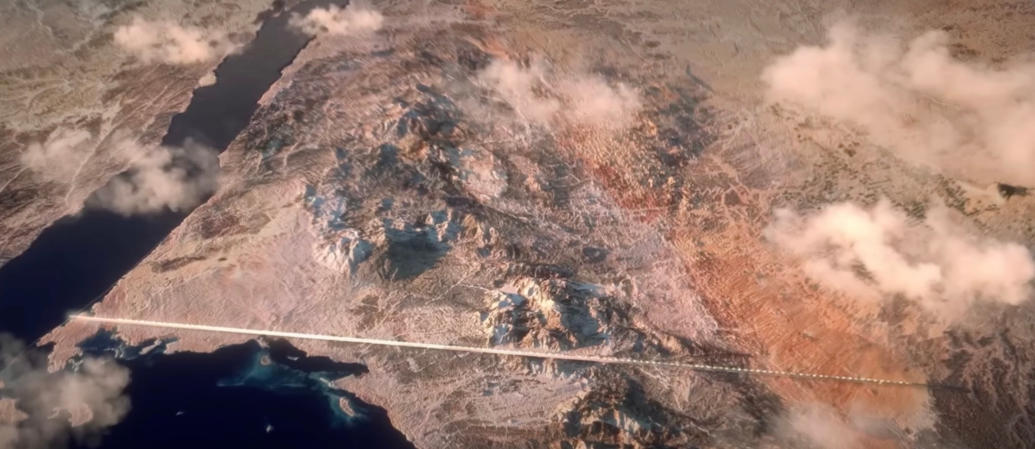 Neom's THE LINE Megacity Promises It's Actually Being Built | Moss and Fog