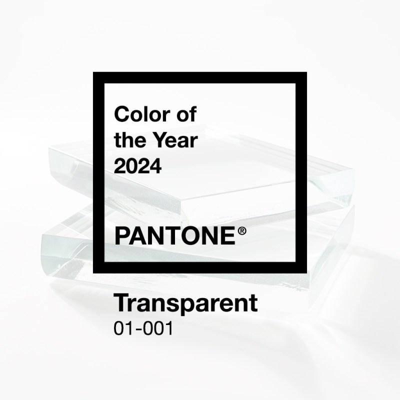 Pantone's Revolutionary Color of the Year for 2024: Transparent | Moss ...