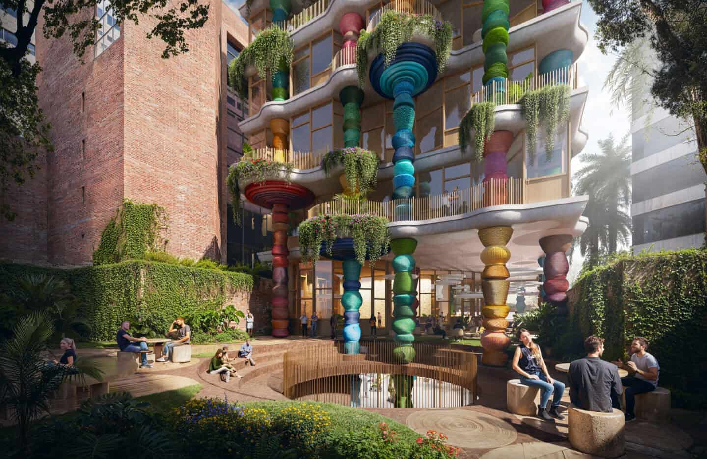 Heatherwick Studio Unveils Bright, Vibrant Building in Bogotá » Moss ...