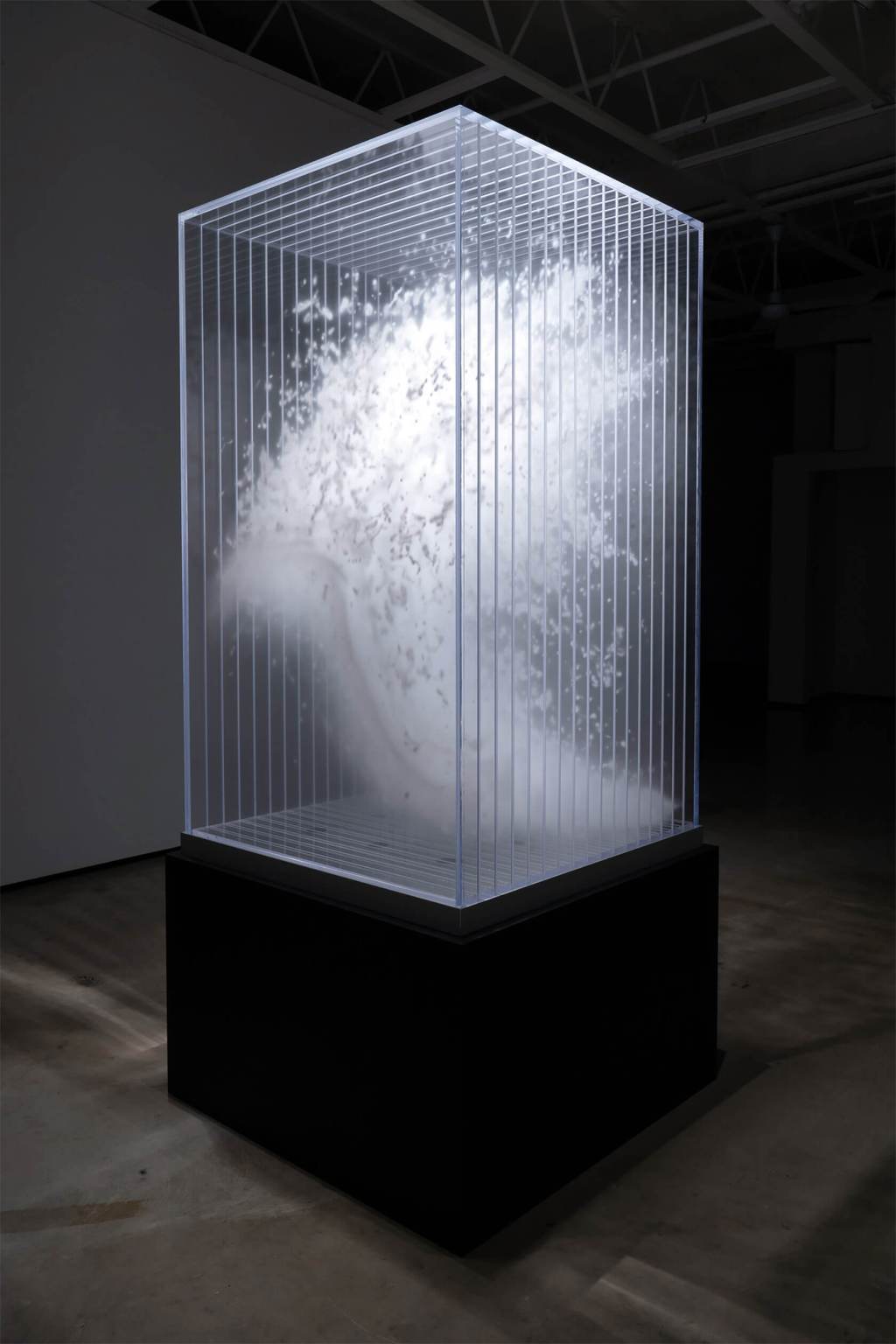 3D Sculptural Installations by David Spriggs – Moss and Fog