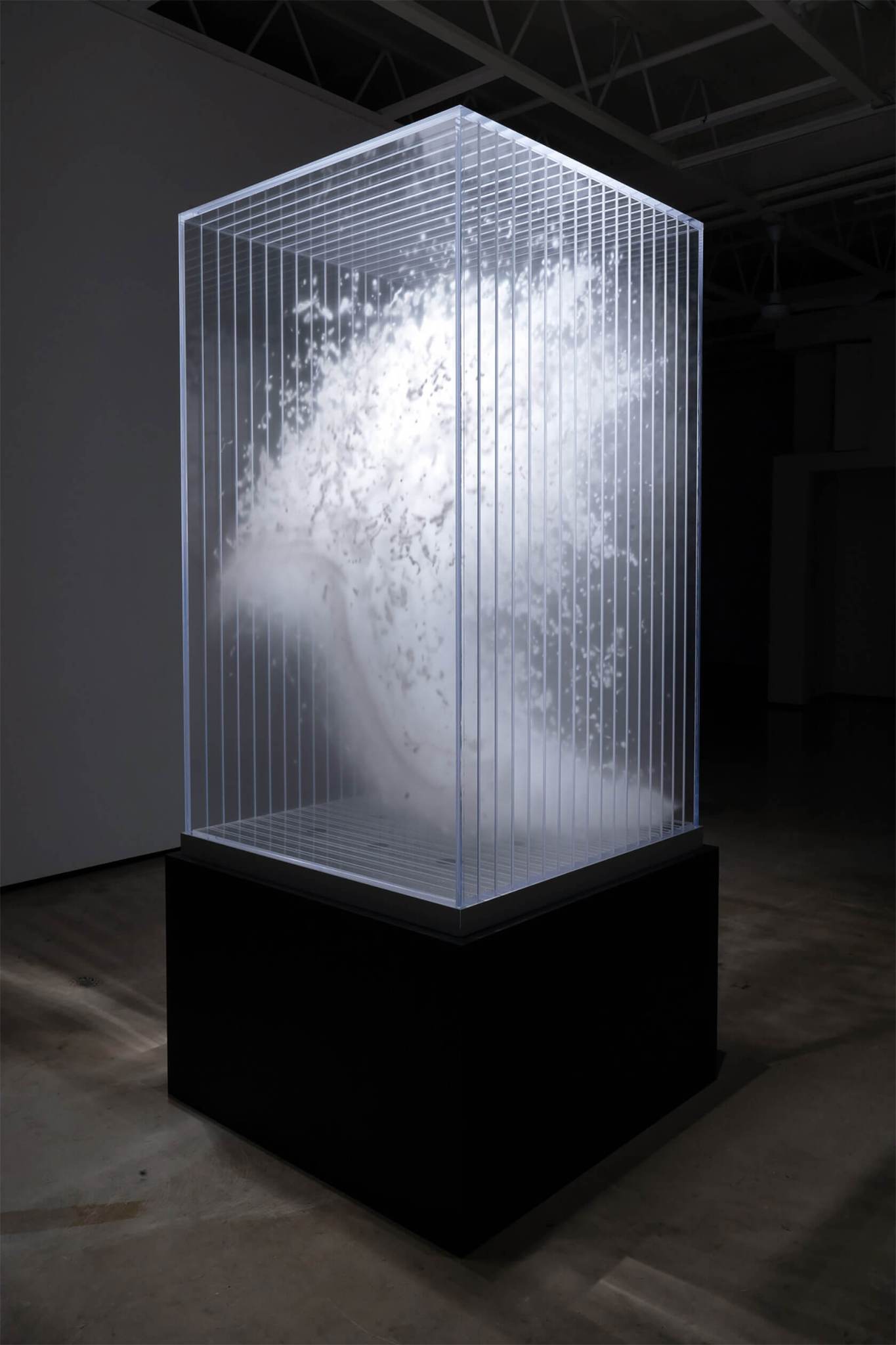 3D Sculptural Installations by David Spriggs – Moss and Fog