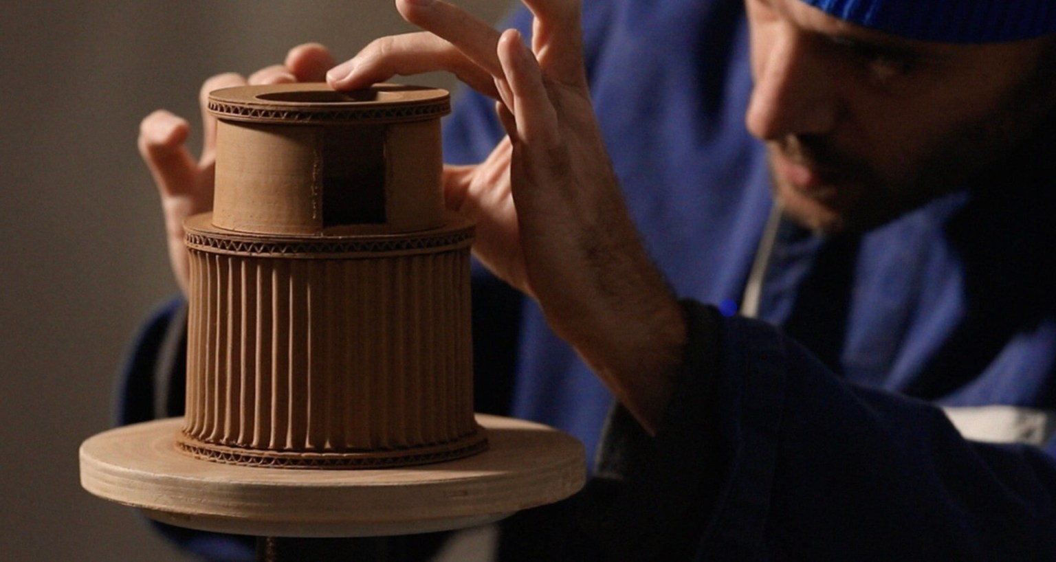 These Cardboard Vessels Are Actually, Amazingly Ceramic – Moss and Fog