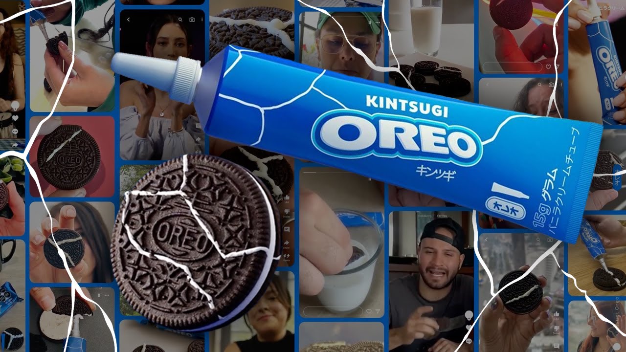 Oreo’s Kintsugi Cream Lets You Make Art Out of Broken Cookies – Moss ...