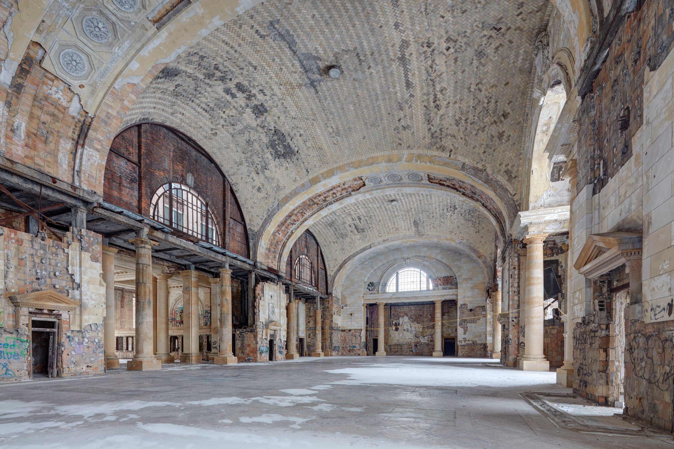 Once The Biggest Eyesore in the State, Detroit’s Michigan Central ...