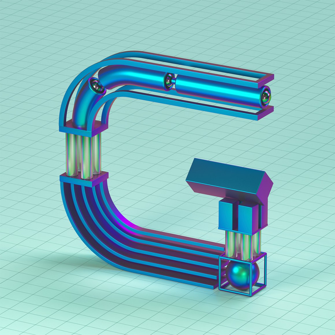 Tangible Typography by Serafim Mendes | Moss and Fog