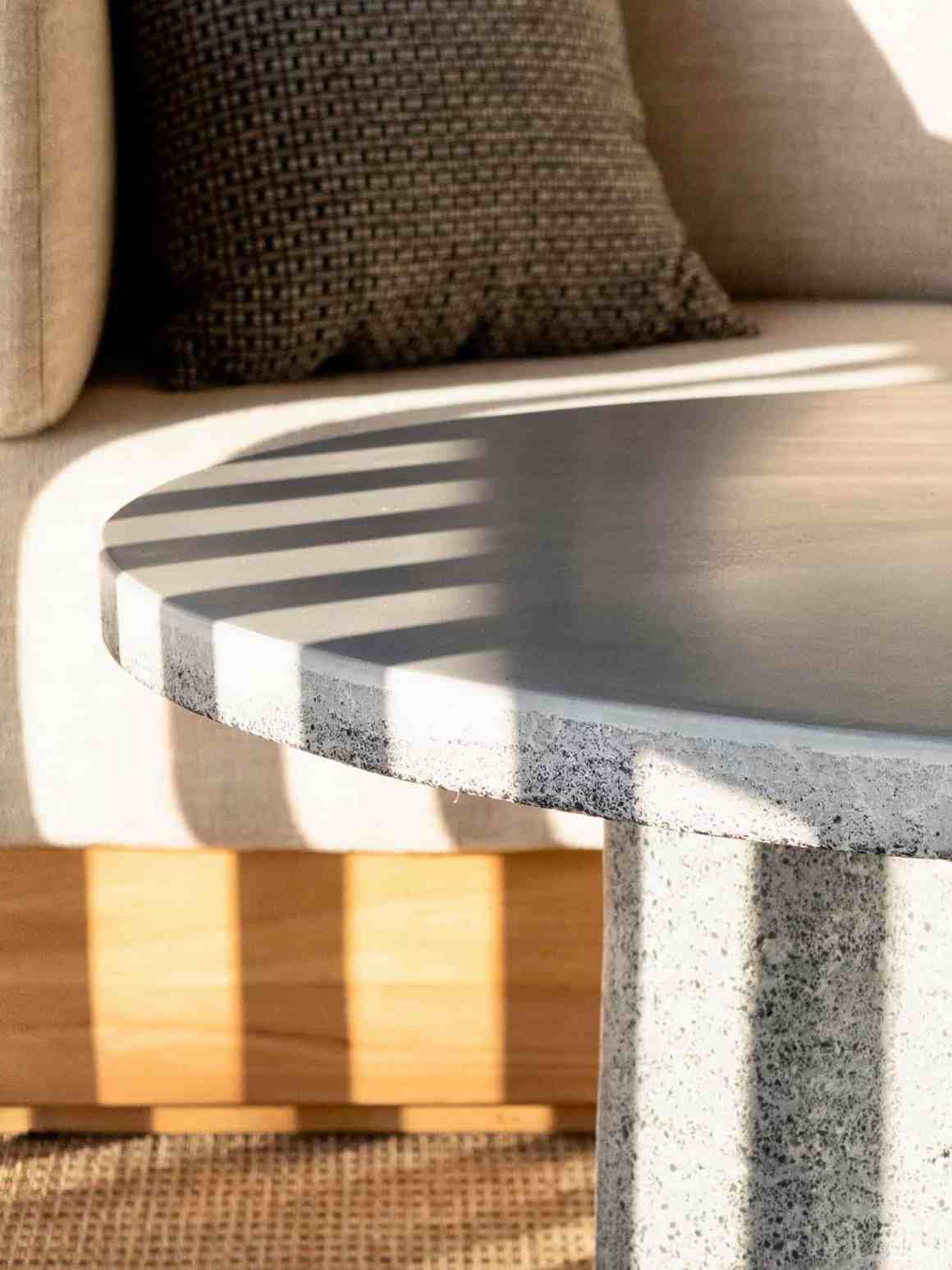 Recycled Styrofoam Lives on In These Modern Tables | Moss and Fog